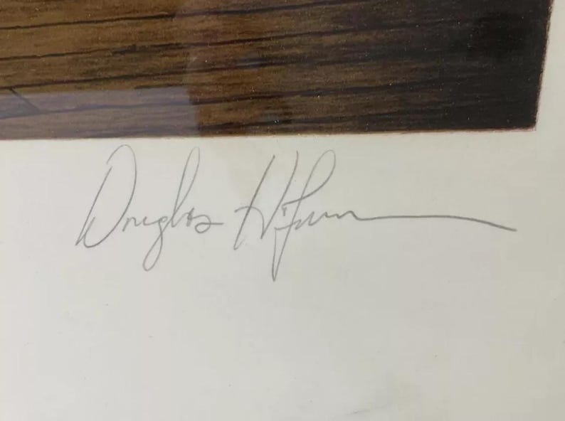 Vintage Original Douglas Hofmann “morning Rehearsal" Ballerina Dancer ...