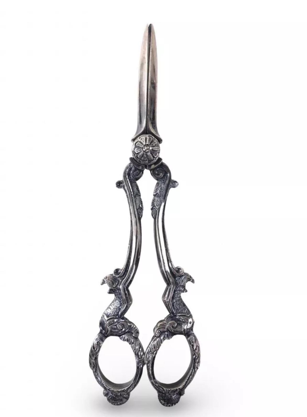 Antique 7” Victorian Ornate Grape Cutting Shears Scissors 88 Grams - Etsy