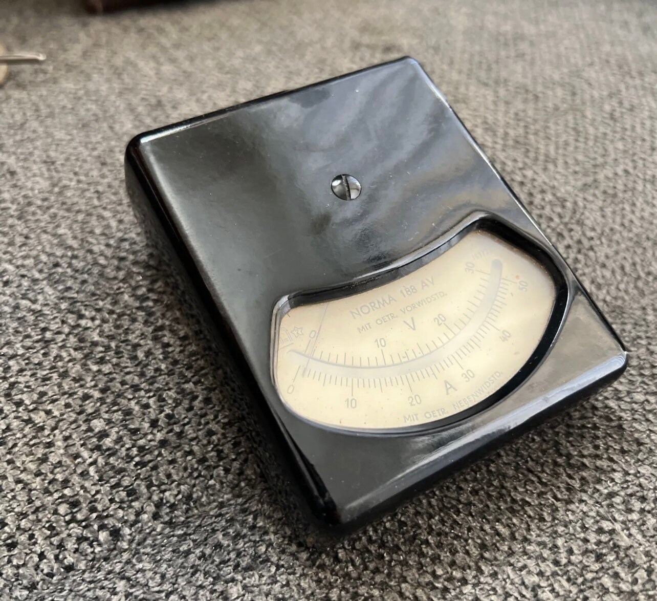 Vintage Norma Wien Strommessung German Multimeter 163737 Extras 1/1 on ...