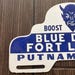 Vintage Putnam Oil Co License Plate Topper Boost for Blue Devils Fort ...