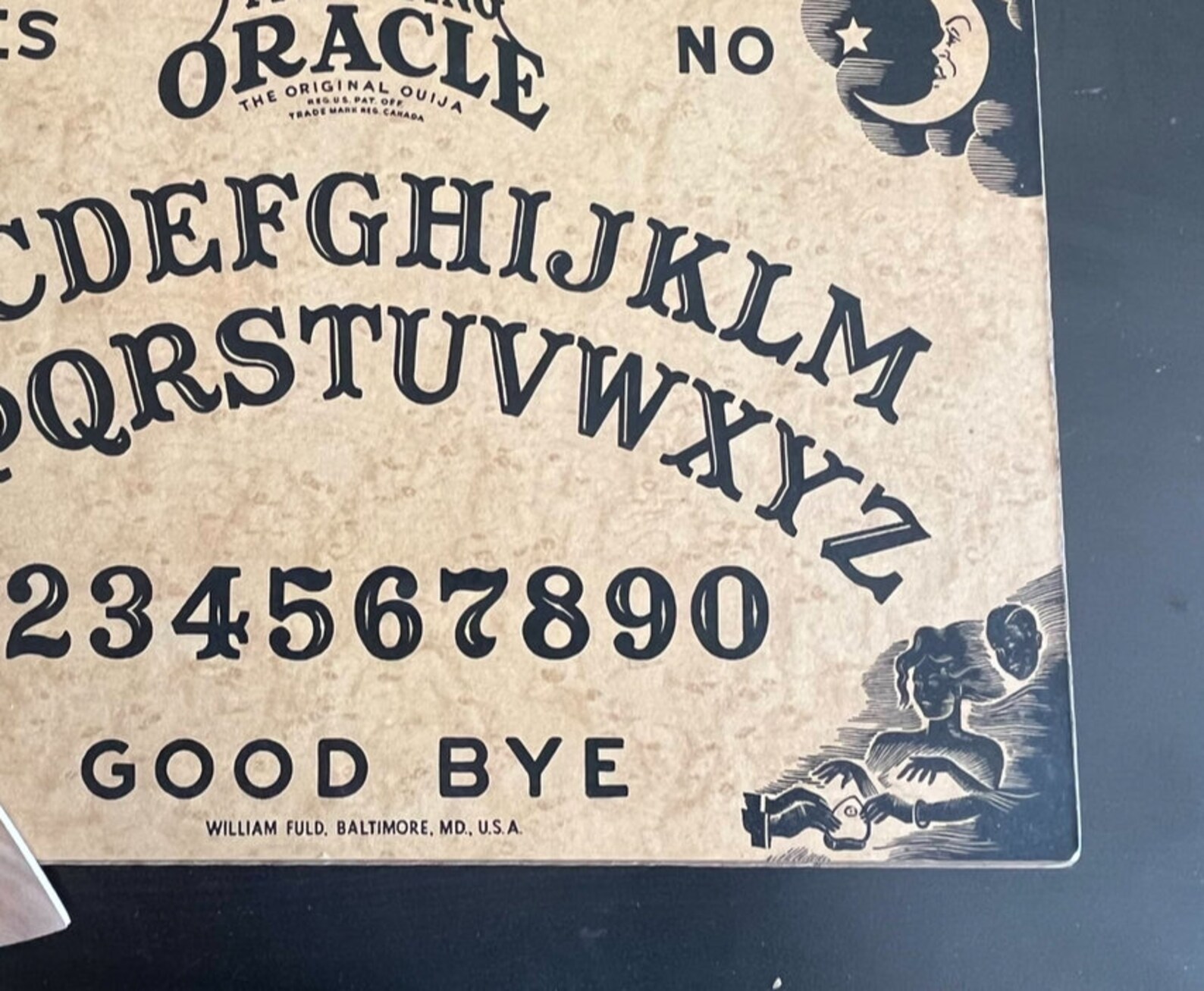 Antique William Fuld Ouija Board Mystifying Oracle and Planchette - Etsy