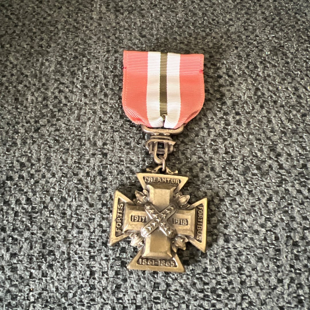 WWI United Daughters of the Confederacy UDC Texas Military Medal #8980 ...