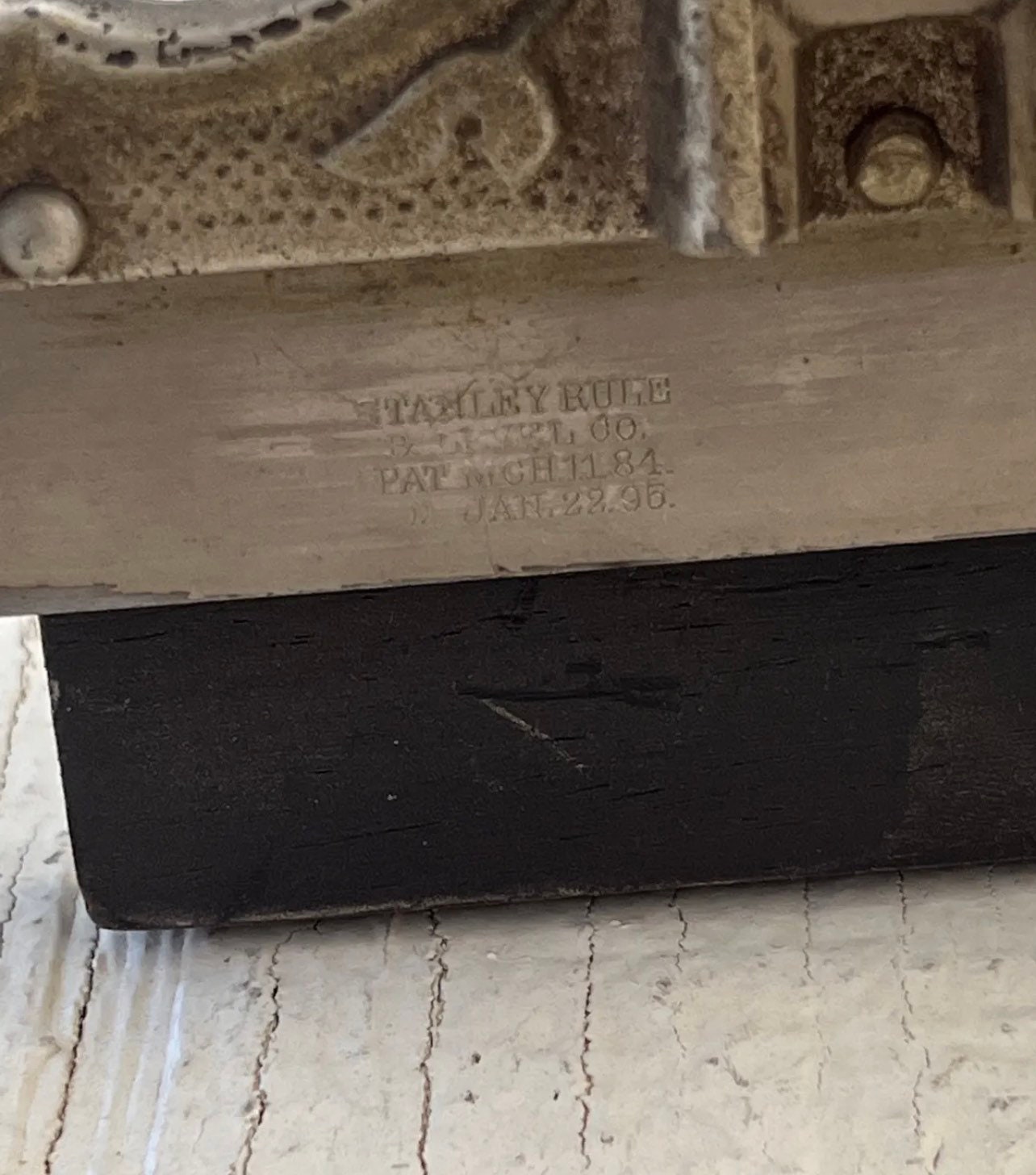 Antique Stanley No. 45 Rule & Level Co Combination Jan 22 95 Wood ...