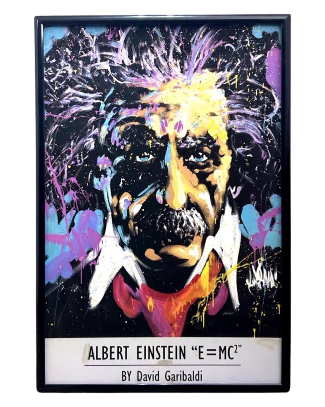 Vintage David Garibaldi emc2 Portrait Giclee Retro - Etsy