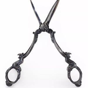 Antique 7” Victorian Ornate Grape Cutting Shears Scissors 88 Grams - Etsy