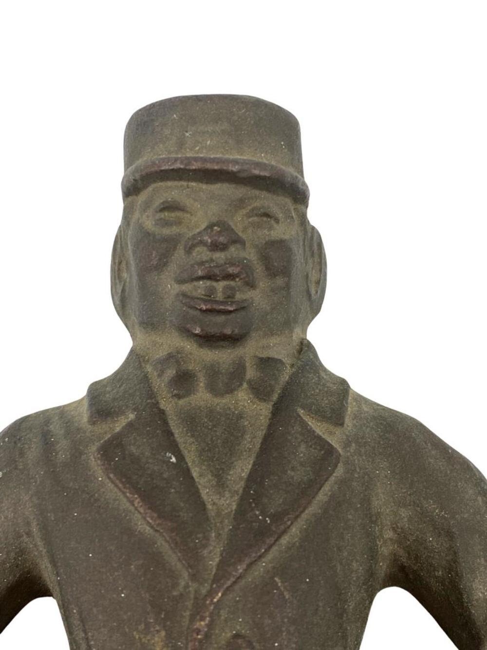 Antique Train Conductor Traveler Bags Brass Cast Iron Wall Plaque 1/1 ...