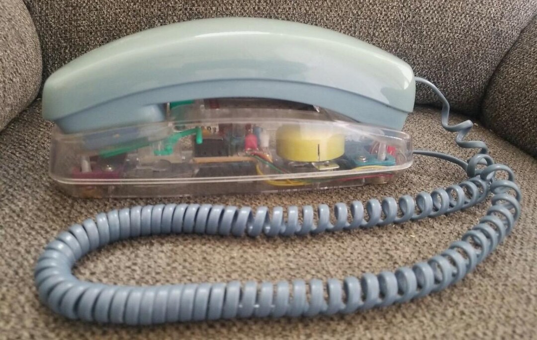 Vintage Conairphone Clear See Through Transparent Phone Metrophone - Etsy