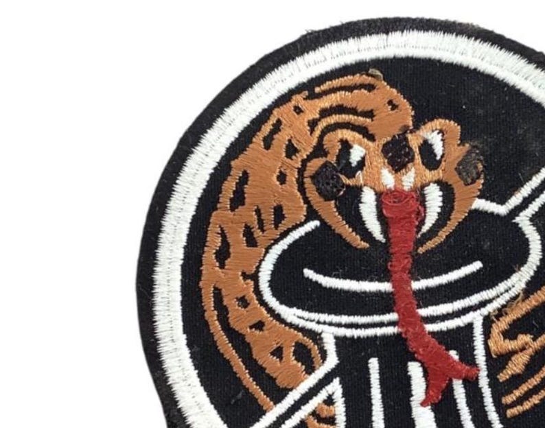 Vintage US Navy ATKRON 86 Military Patch Snake Sidewinder 1/1 on Etsy ...