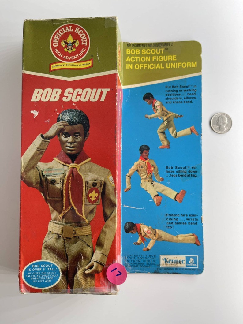Vintage BOB SCOUT Action Figure 1974 Official Scout High - Etsy