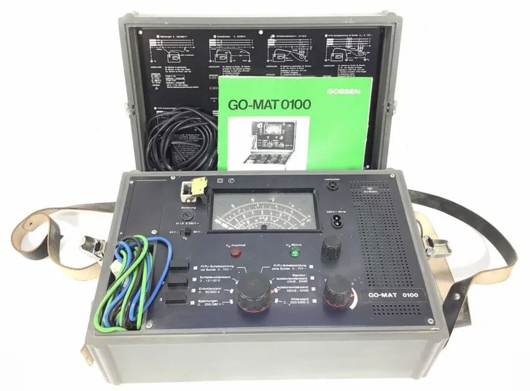 Vintage German Gossen Go Mat 0100 Germany Meter 1/1 on Etsy - Etsy