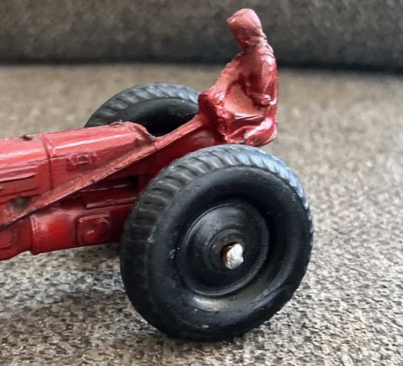 Rare 1940’s MM Minneapolis Moline - Toy Rubber Tractor Aub-rubr Red 1/1 ...
