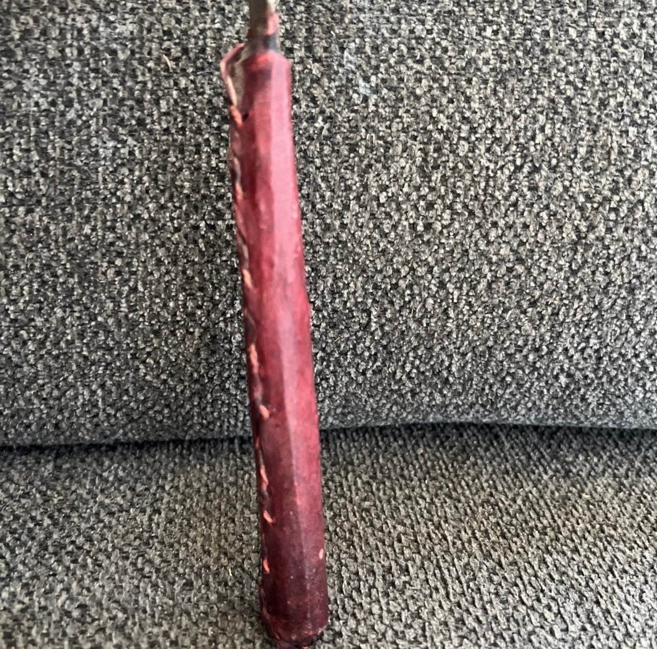 14” Antique East African Maasai Herders Sword Sheath Red - Ol Alem ...