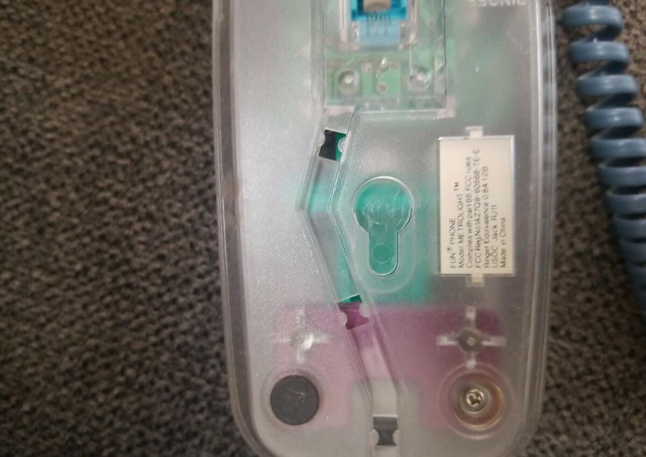 Vintage Conairphone Clear See Through Transparent Phone Metrophone - Etsy