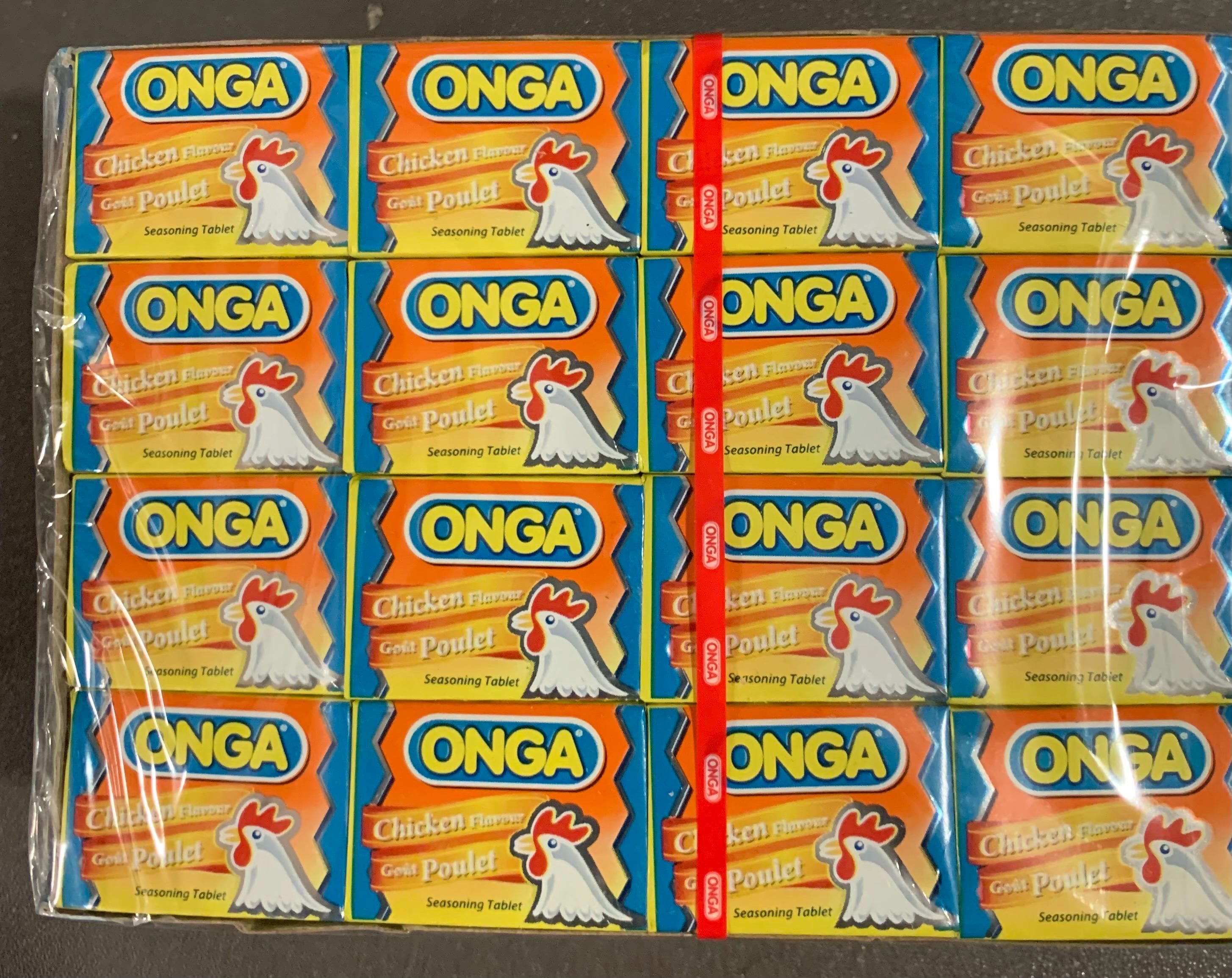 ONGA Maggi Seasoning Tablets Shrimp Crevette Flavor or Chicken Flavor ...