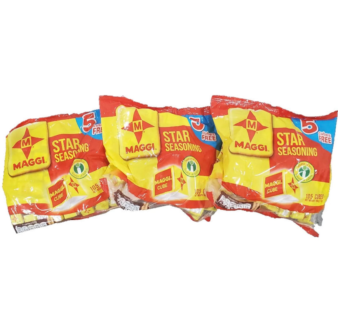 Star Maggi Seasoning Cubes 105 Cubes X 3 Pack/6 Pack - Etsy