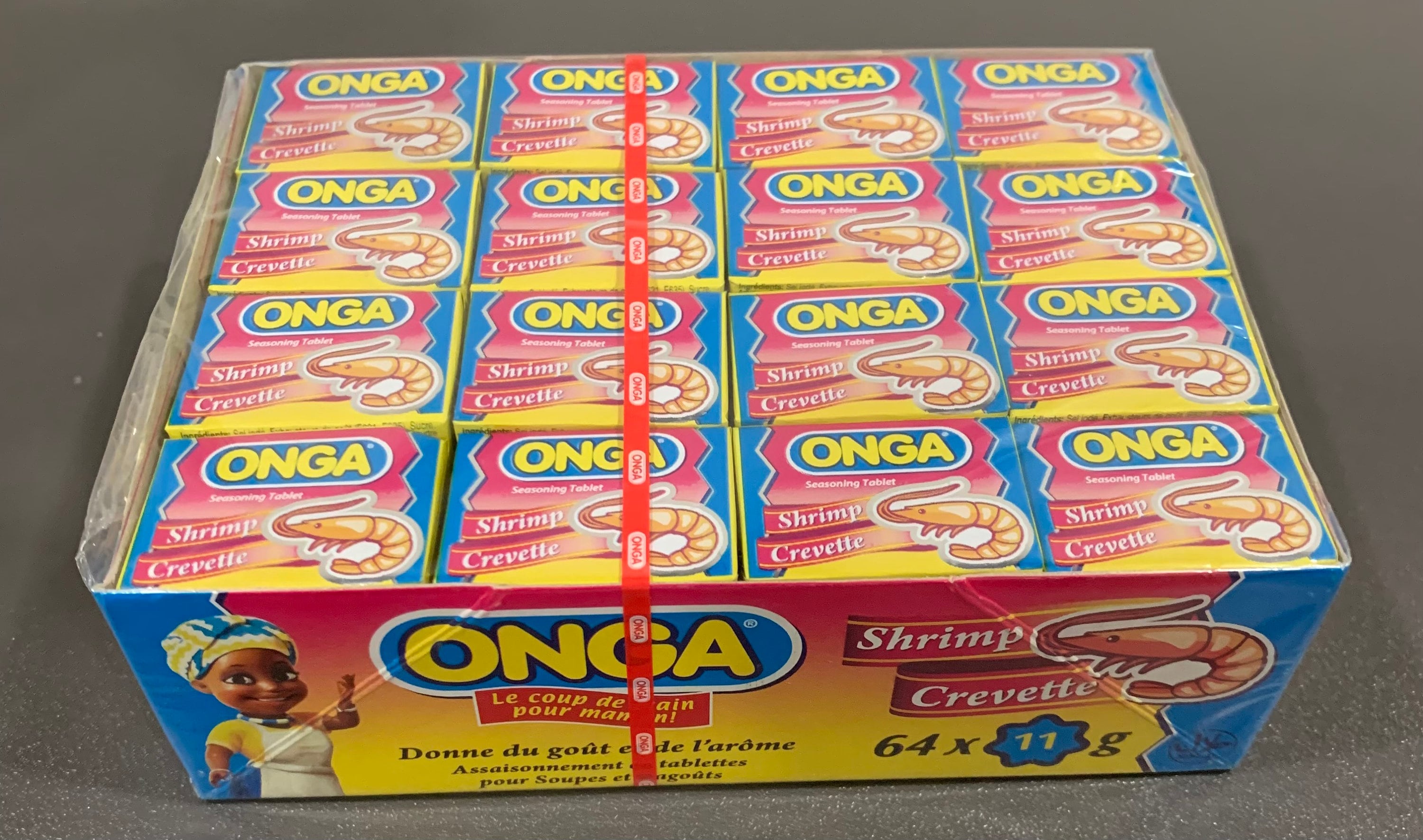 ONGA Maggi Seasoning Tablets Shrimp Crevette Flavor or Chicken Flavor ...