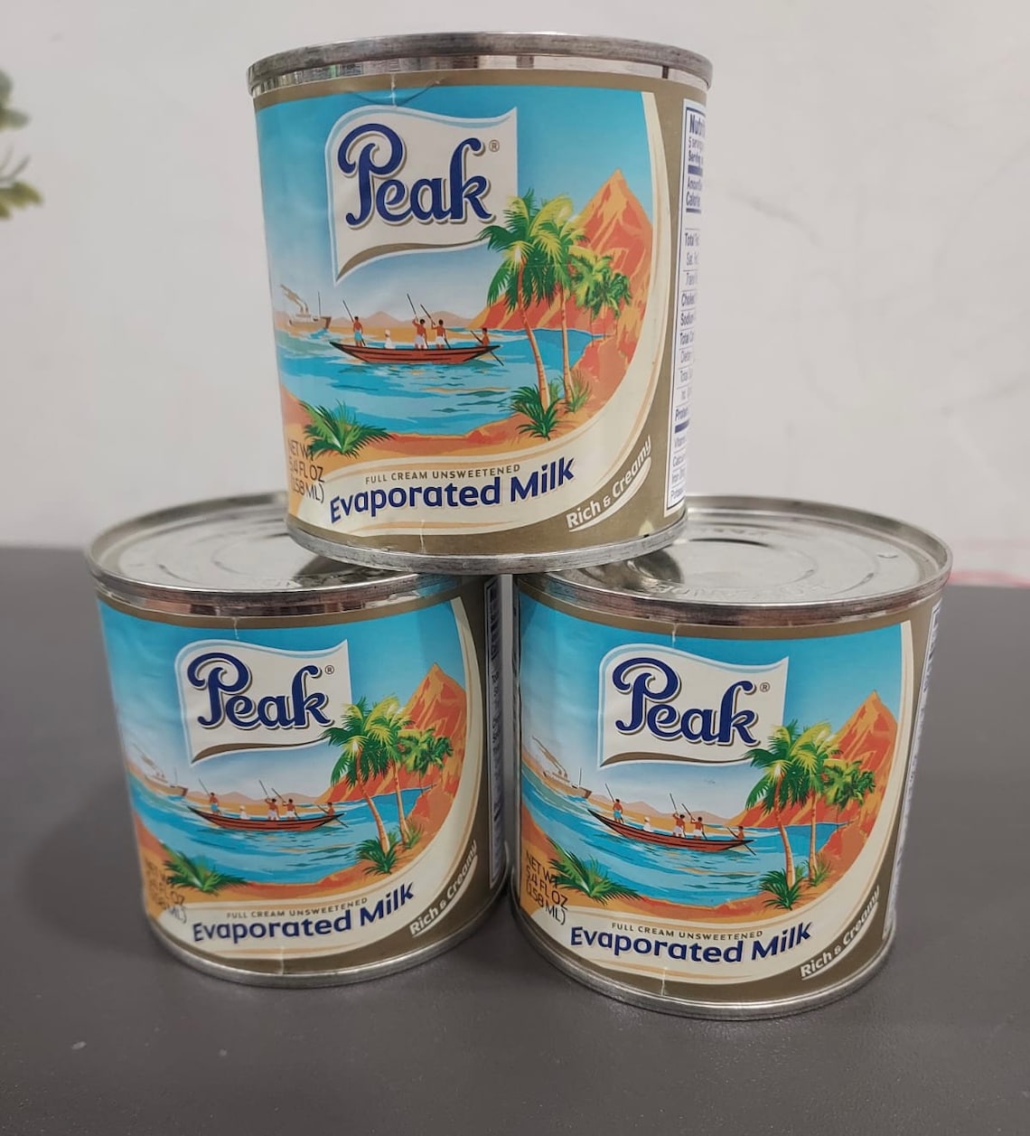 12 Peak Evaporated Milk, Rich and Creamy - 5.4 Oz - Etsy