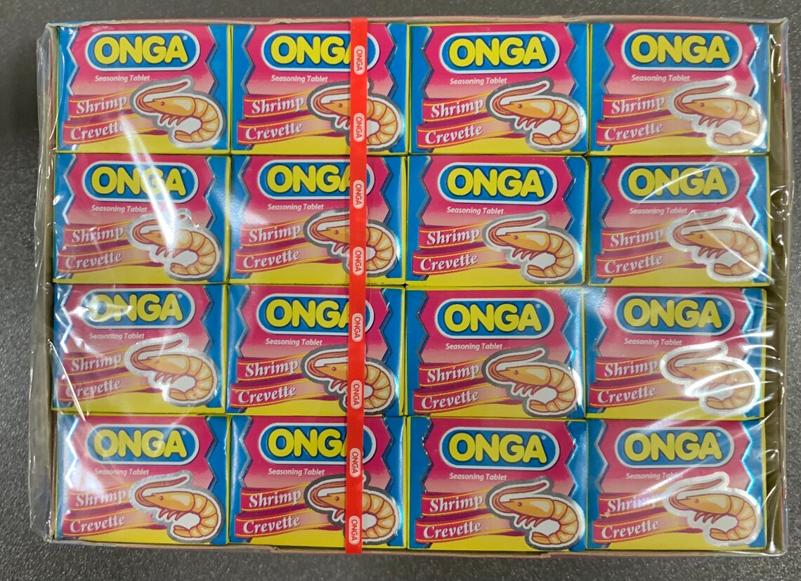 ONGA Maggi Seasoning Tablets Shrimp Crevette Flavor or Chicken Flavor ...