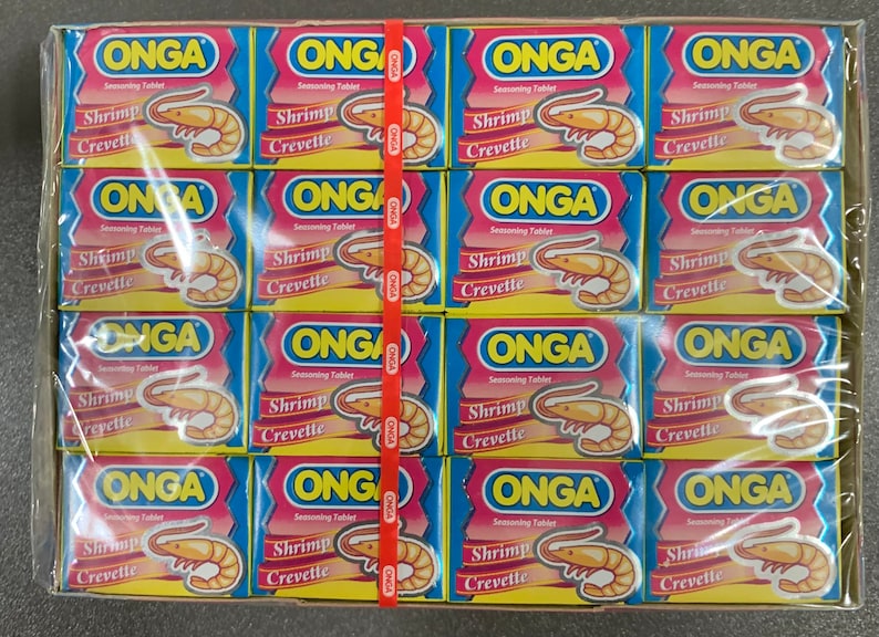 ONGA Maggi Seasoning Tablets Shrimp Crevette Flavor or Chicken Flavor ...