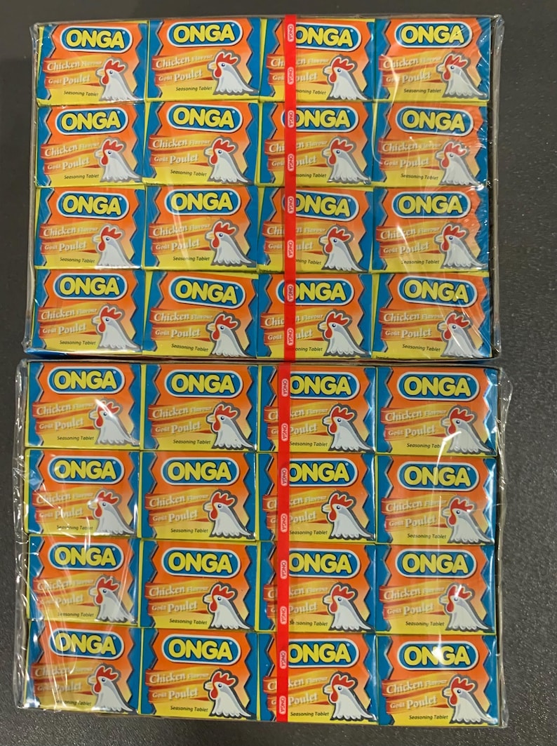 ONGA Maggi Seasoning Tablets Shrimp Crevette Flavor or Chicken Flavor ...