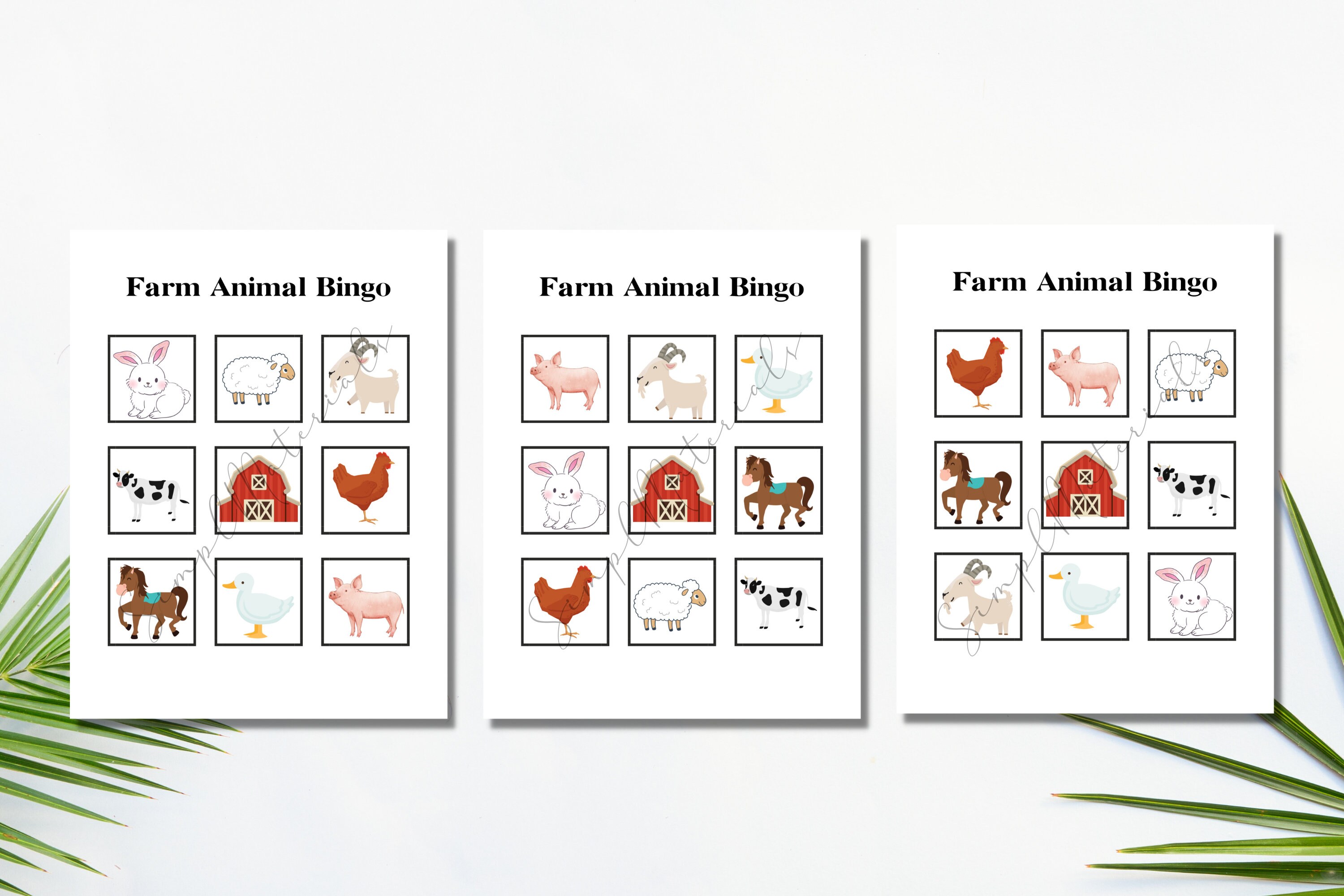 BUNDLE Bingo and Memory Match | Visual Aid | Memory Match | Toddler ...