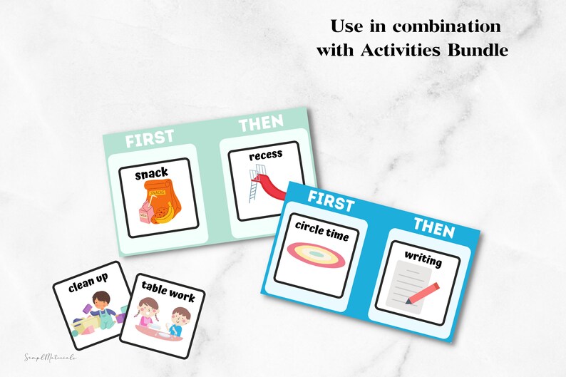 First Then Next Board | Visual Aid | Visual Schedule | Toddler ...
