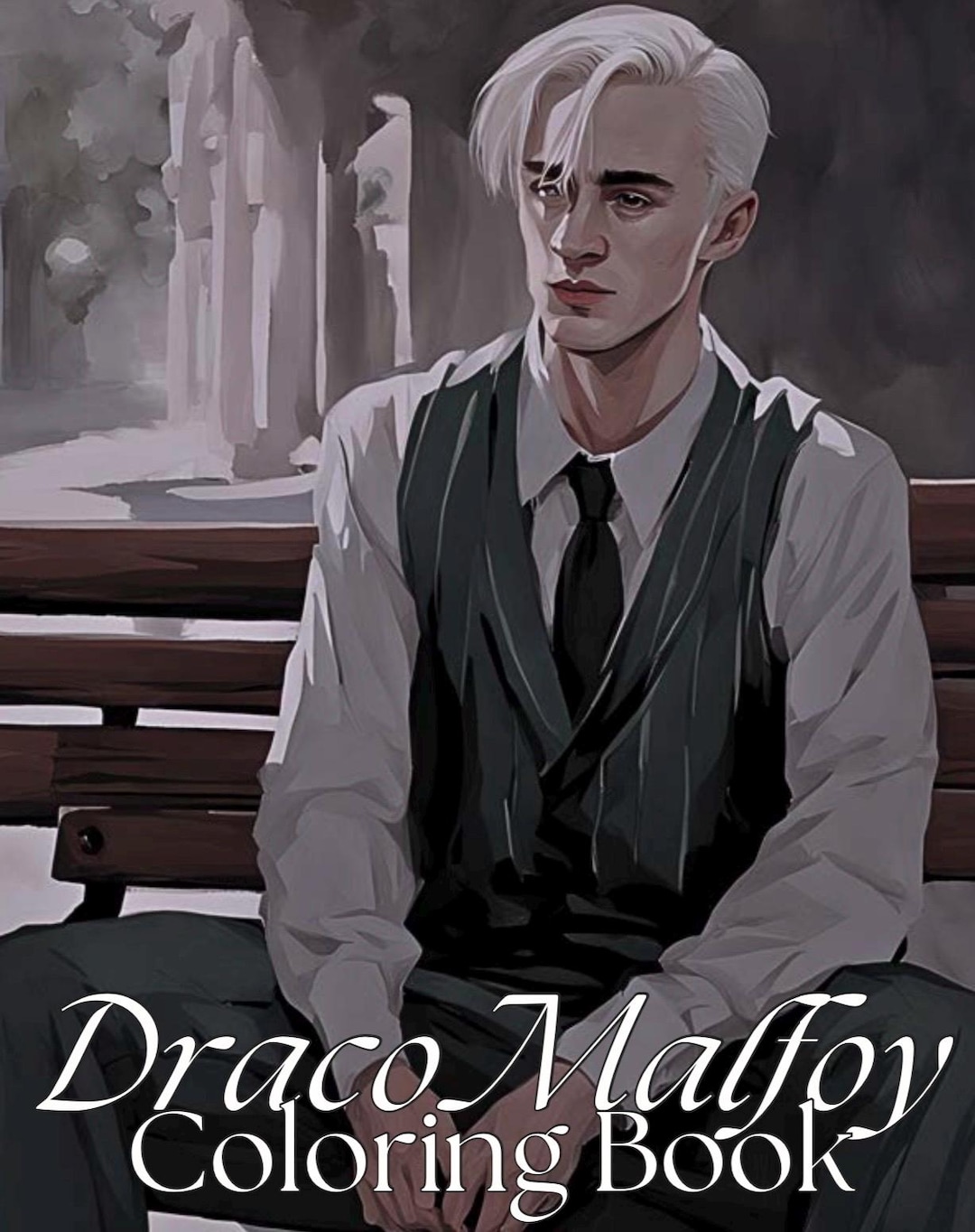 Draco Malfoy Coloring Book - Etsy