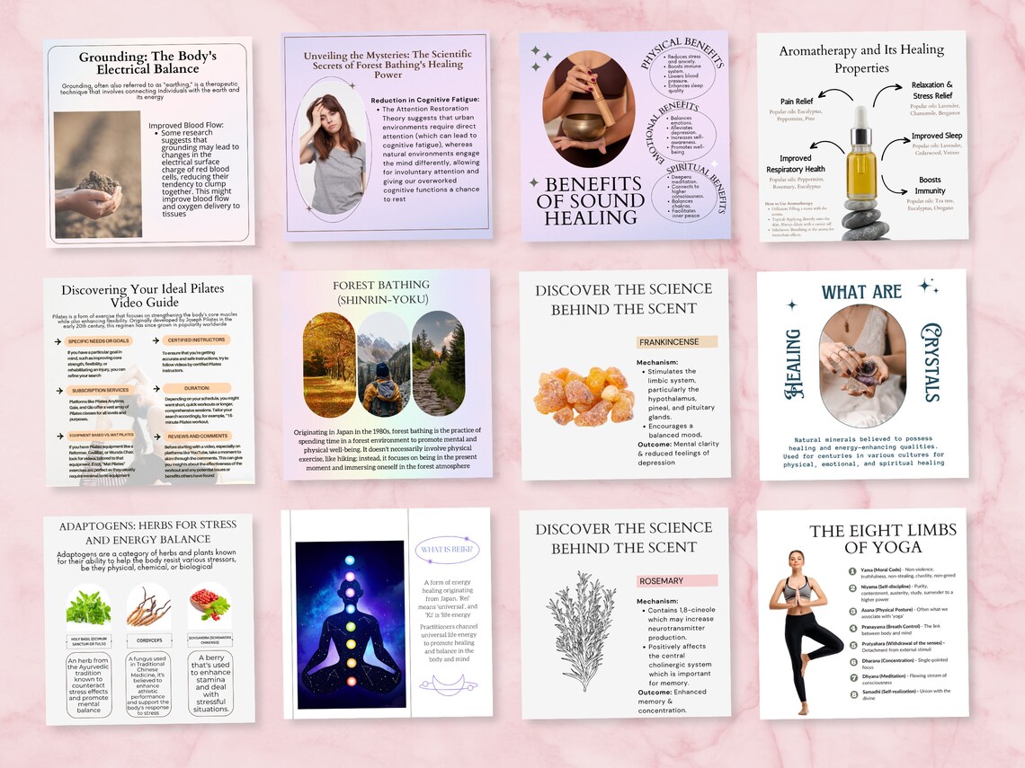 70 Healing Instagram Template | Done for You | Spiritual Coach ...