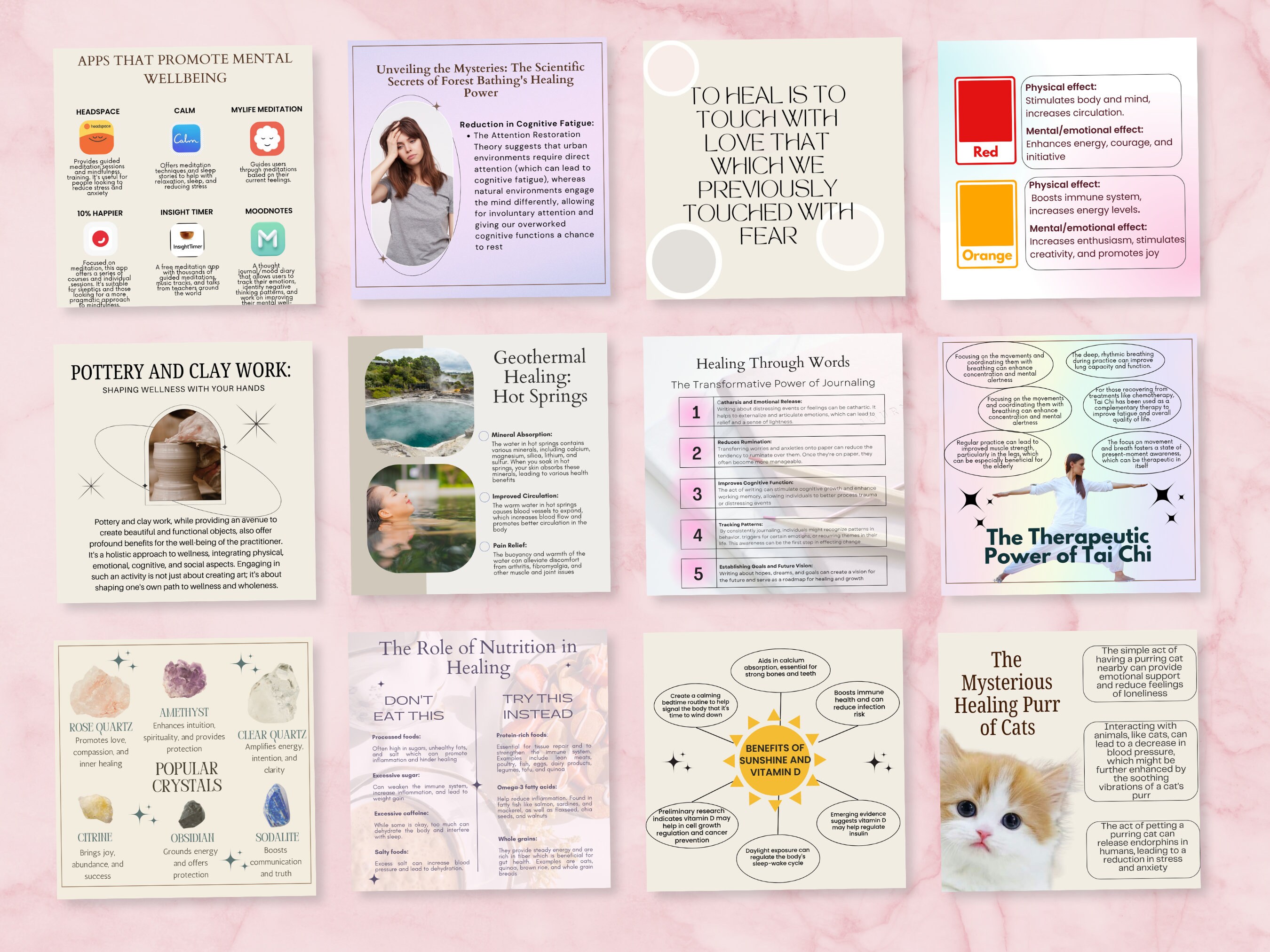 70 Healing Instagram Template | Done for You | Spiritual Coach ...