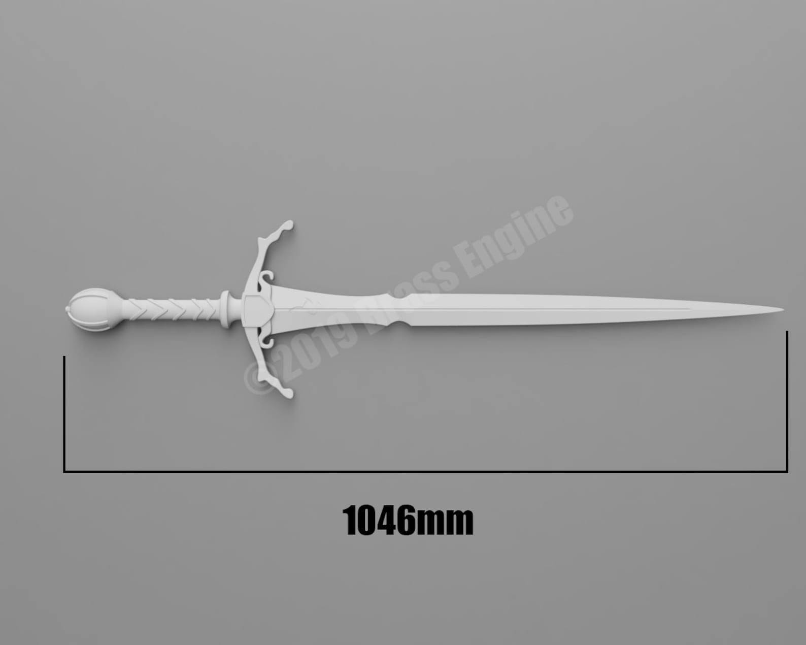 Brisingr and Zar'roc Swords - 3D Model Digital Download - Inheritance ...