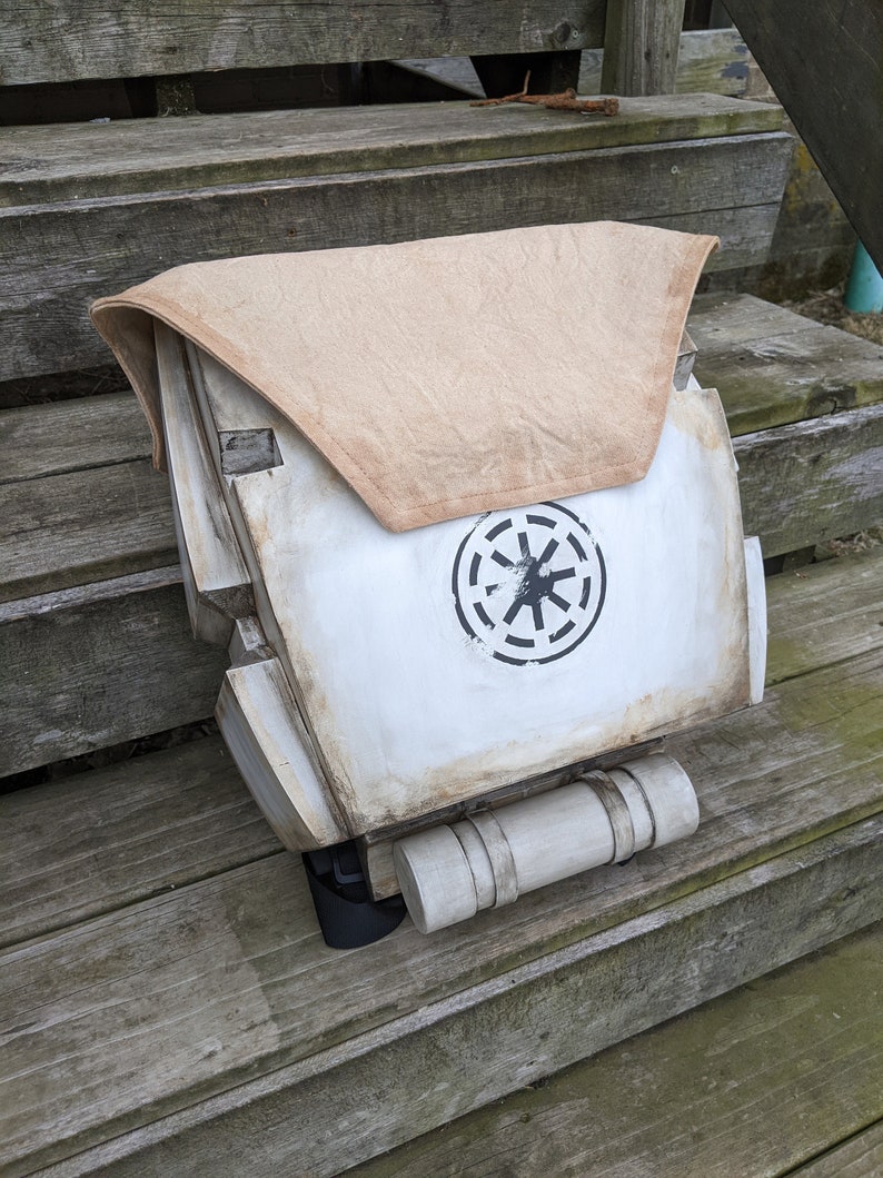 Clone Trooper Armor Pack Backpack Prop Cosplay Accessories 3D Printable ...