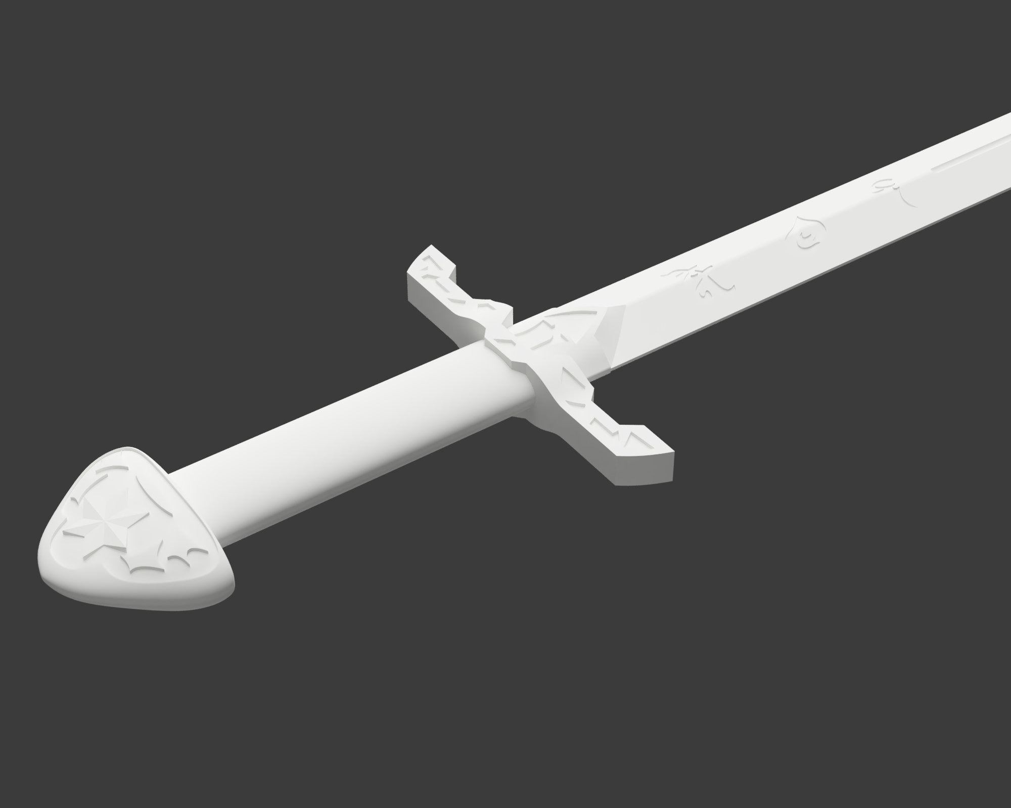 Seraph Blade Sword and Kindjal Dagger Bundle - 3D Model Digital ...