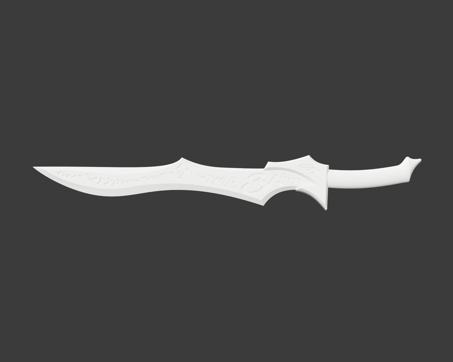 Seraph Blade Sword and Kindjal Dagger Bundle - 3D Model Digital ...