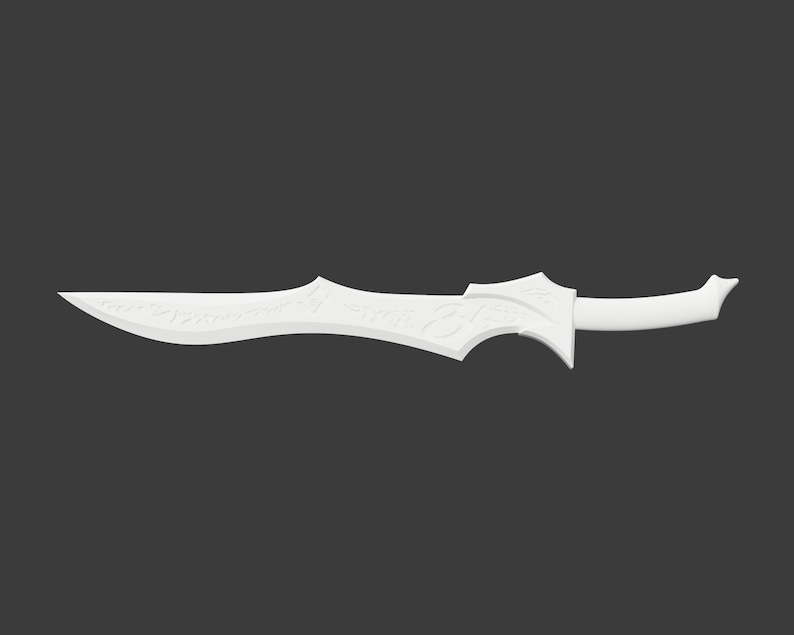 Seraph Blade Sword and Kindjal Dagger Bundle - 3D Model Digital ...