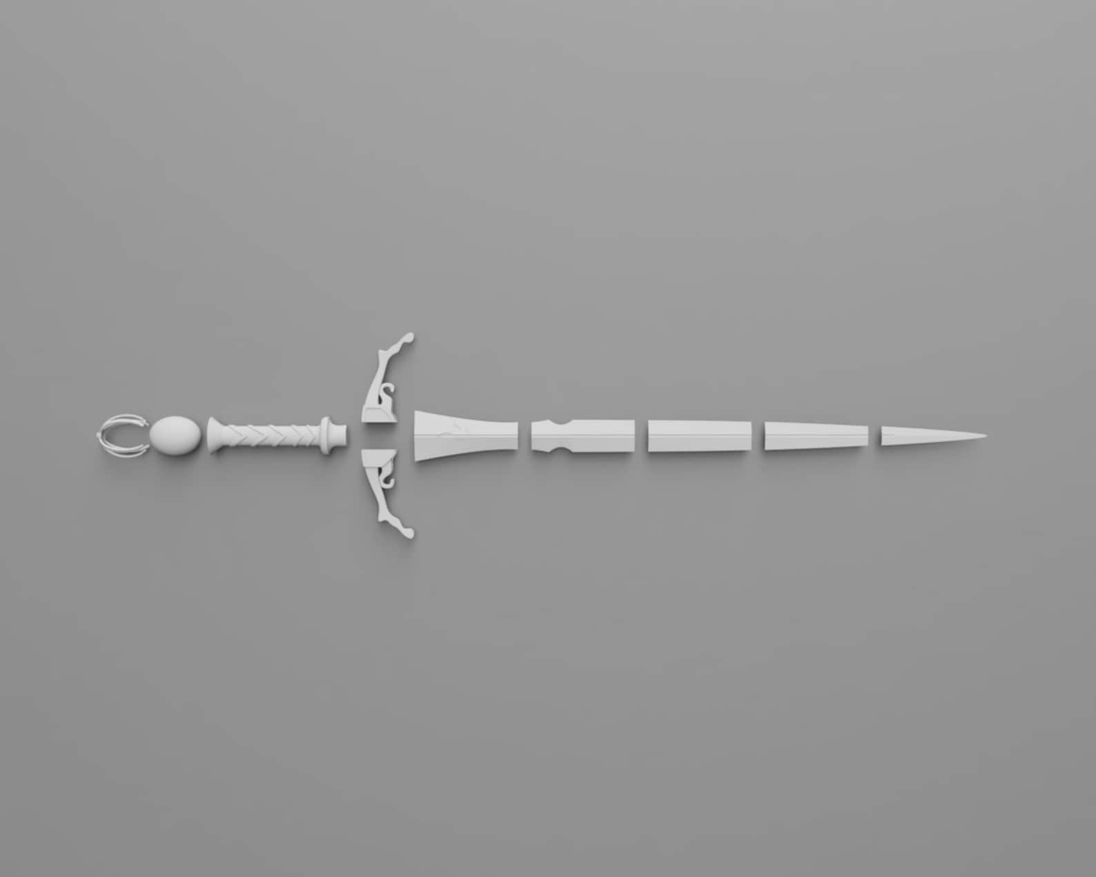 Brisingr and Zar'roc Swords - 3D Model Digital Download - Inheritance ...