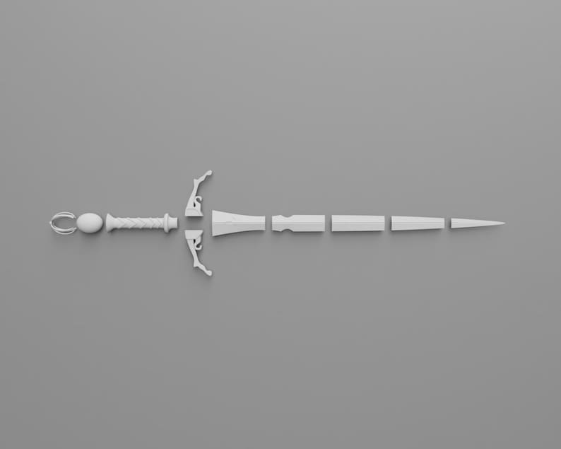 Brisingr and Zar'roc Swords - 3D Model Digital Download - Inheritance ...