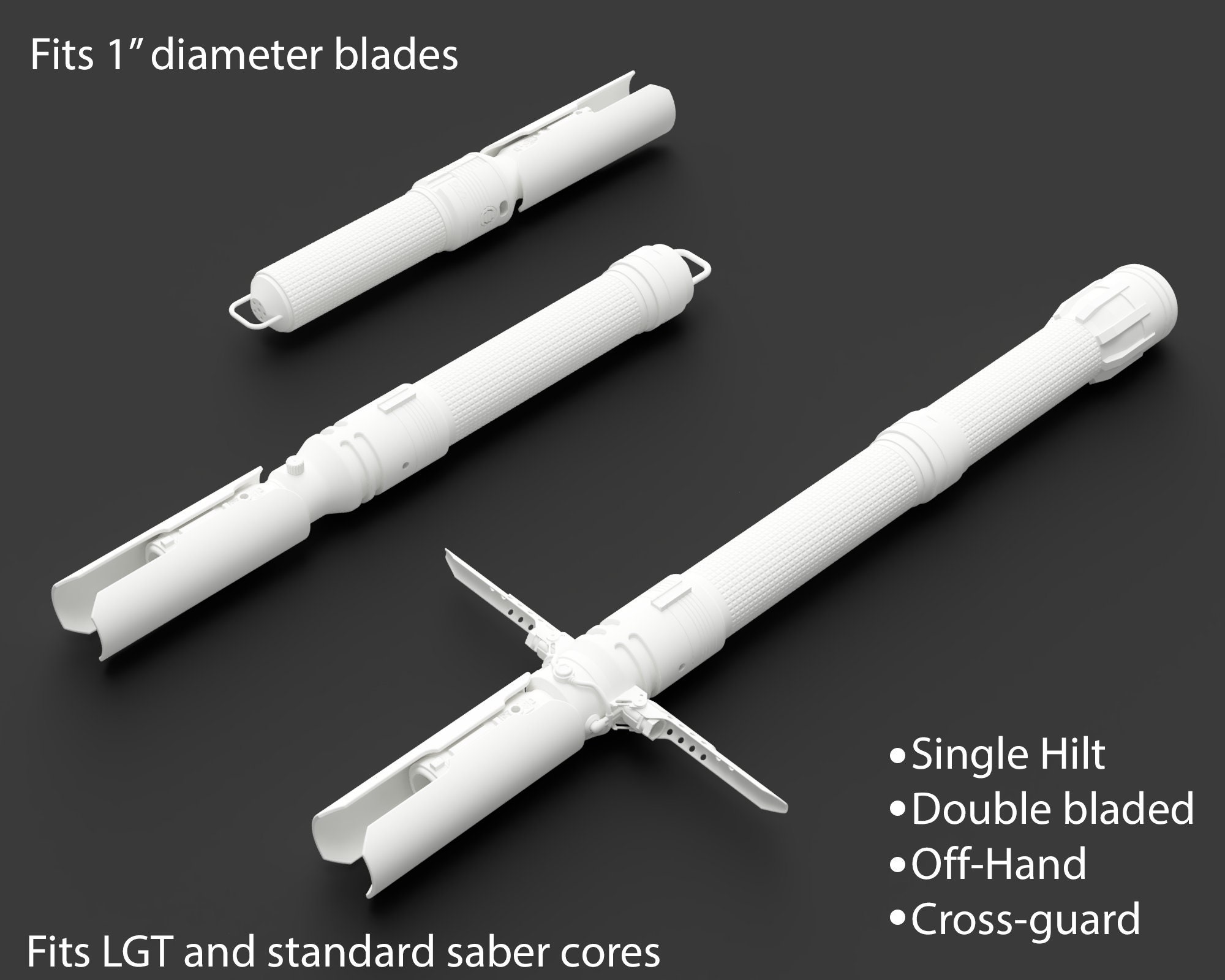 Jedi Survivor Lightsaber Jaro Tapal Cal Kestis Lgt Xrgb Compatible 3d