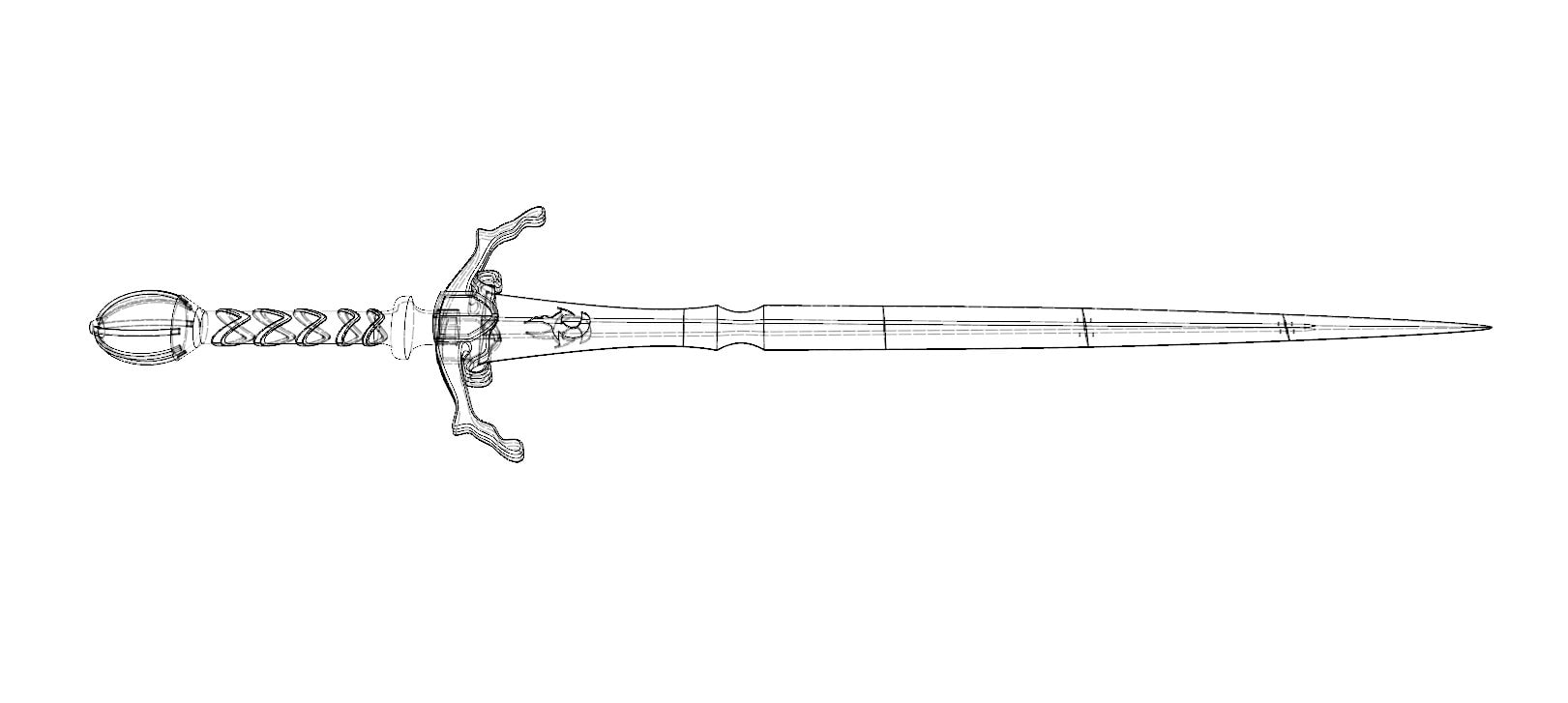 Brisingr and Zar'roc Swords - 3D Model Digital Download - Inheritance ...