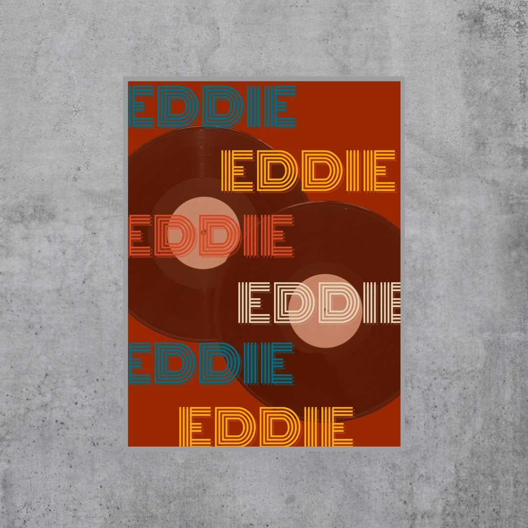 Daisy Jones & the Six Inspired Eddie Poster **digital Download** - Etsy