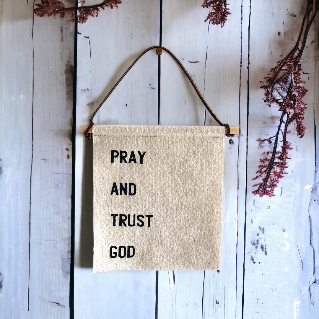 Cloth Wall Art Home Accent Piece Wall Hanging Religious - Etsy