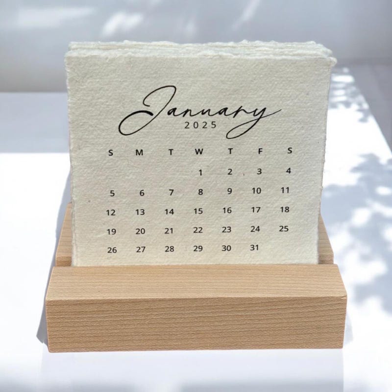 Mini Calendar - Etsy