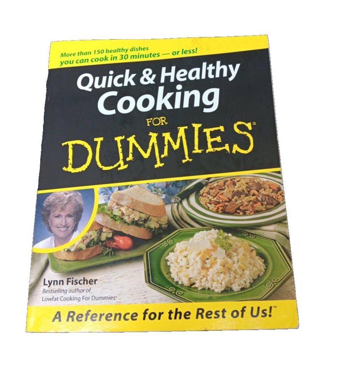 Quick and Healthy Cooking for Dummies by Lynn Fischer – 2000 - Etsy