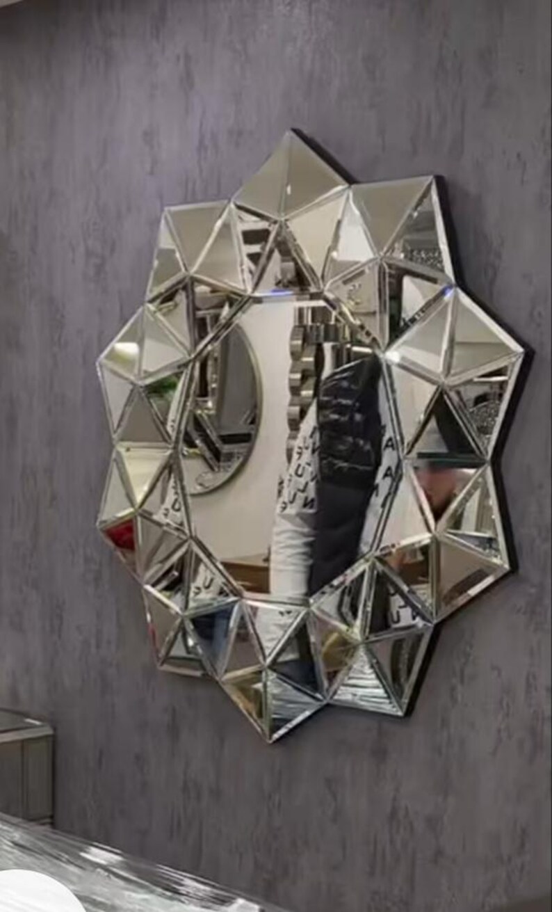 Special Design Wonder Star, Polygonal Wall Mirror,dressing Mirror, Make ...