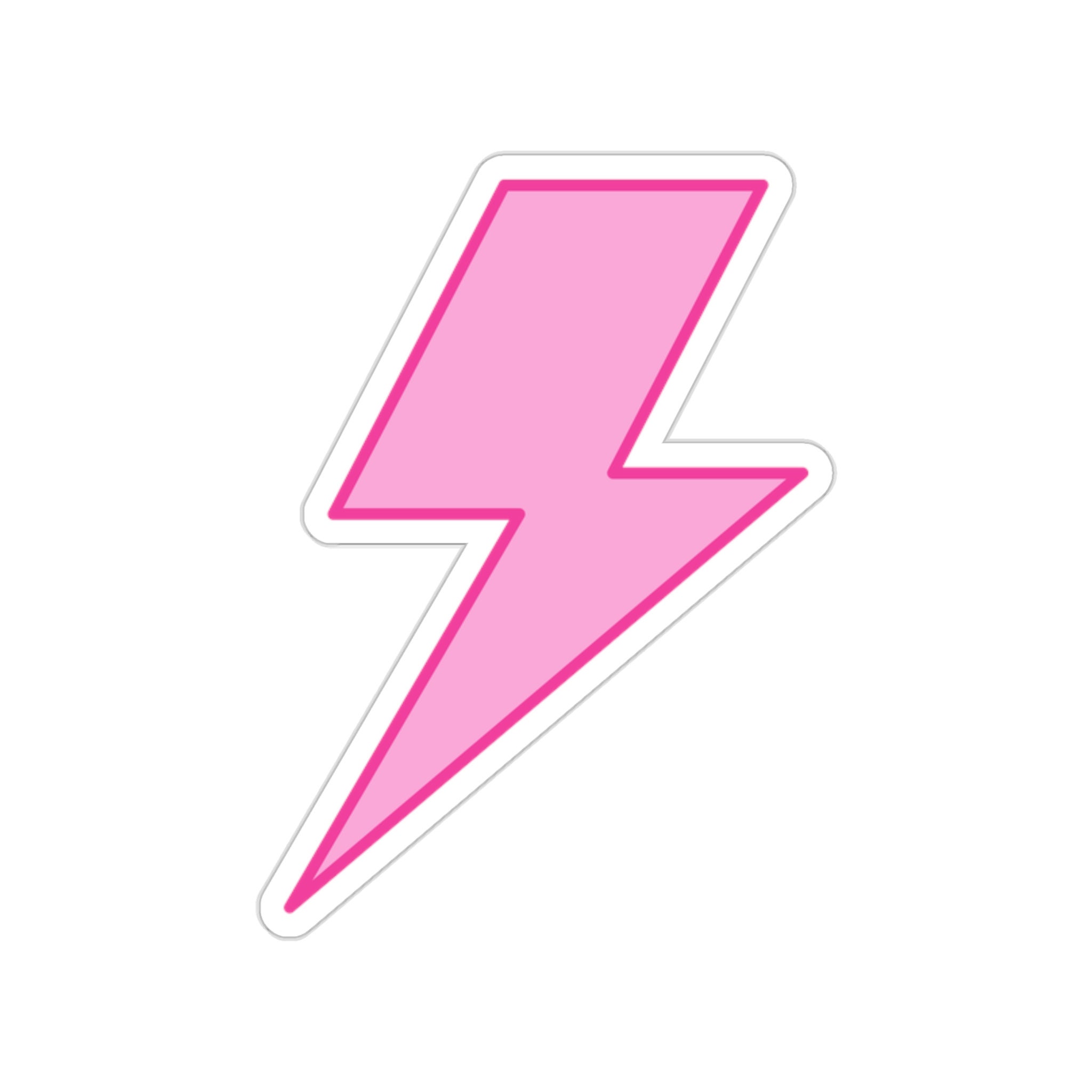 PINK BOLT Die-cut Stickers Vinyl Stickers Laptop Car Skateboard Luggage ...
