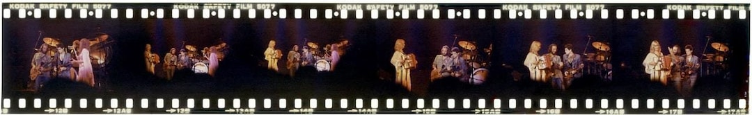 Fleetwood Mac August 12th 1980 Film Strip - Etsy