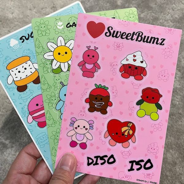 Bum Bum Stickers - Etsy