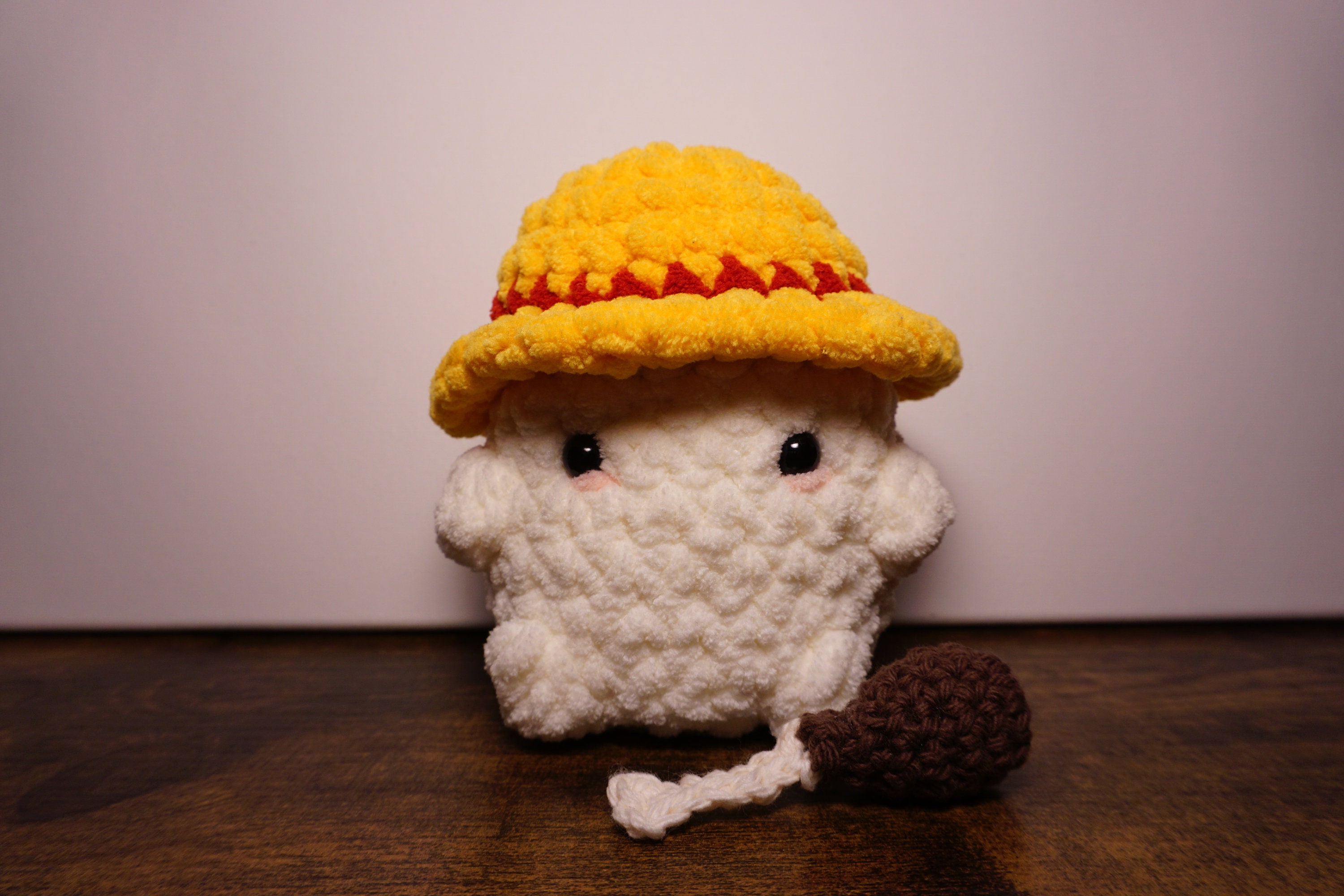Anime Pirate Straw Hat Crochet Mushroom - Etsy
