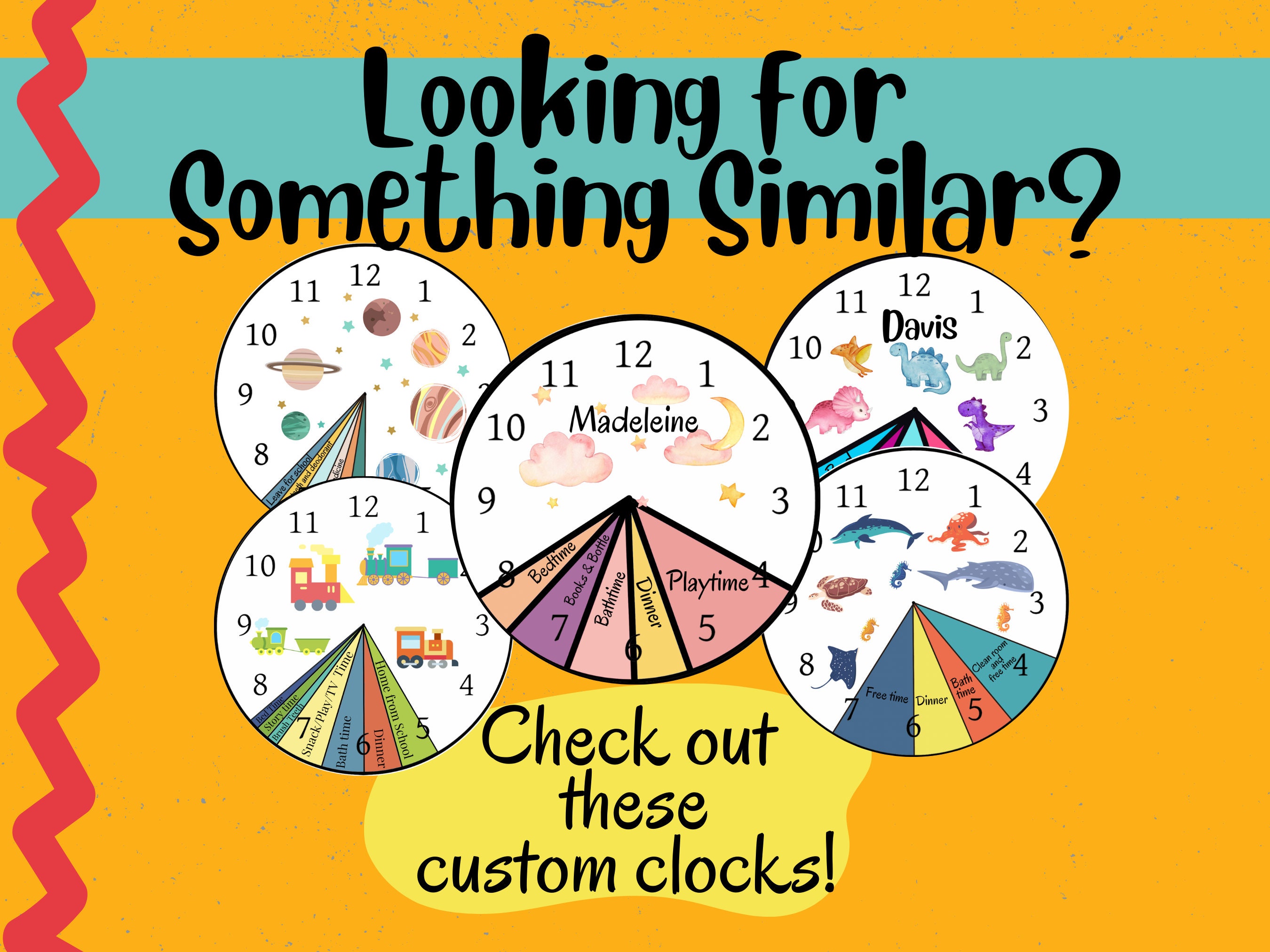 Screen Time Chore Chart for Kids, Summer Break Rules, Kid’s Routine ...