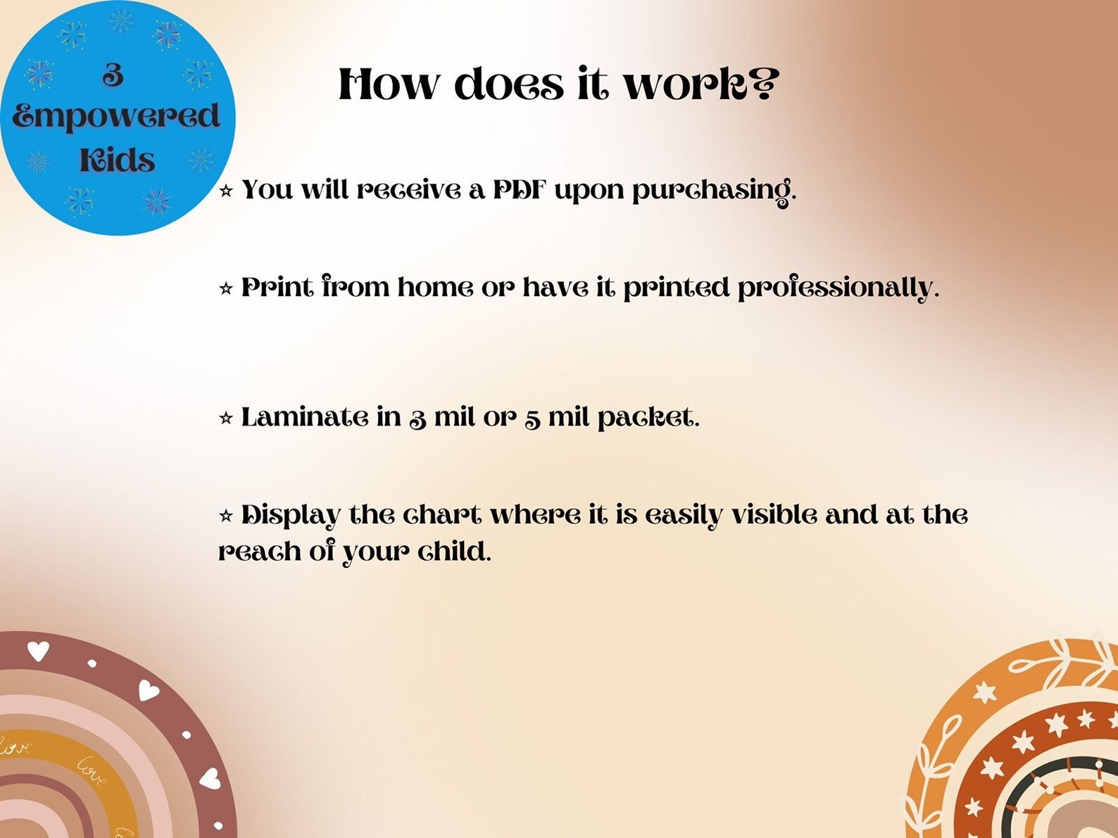 Calm Down Tool, ADHD Kids, Printable Tool for Students & Classrooms ...