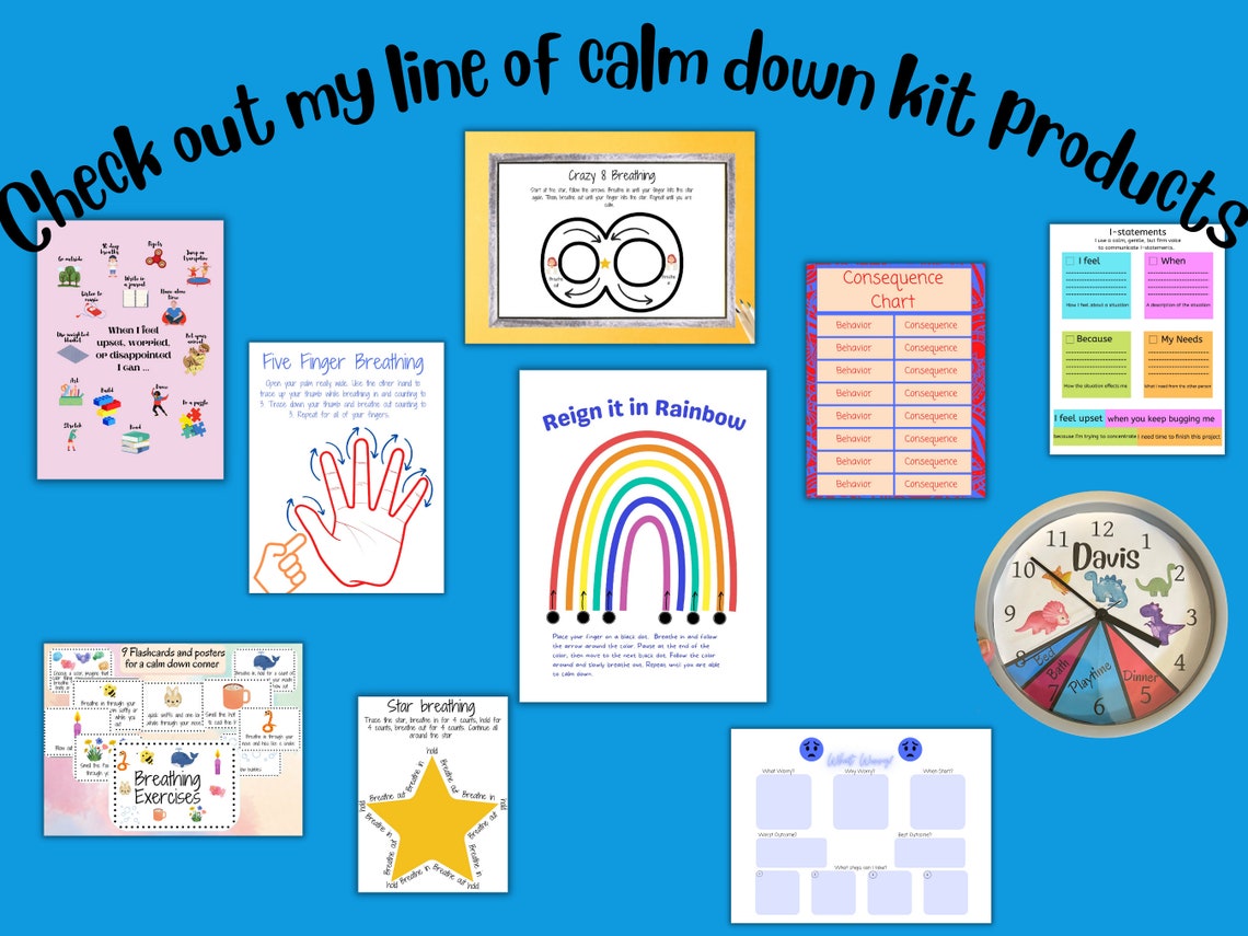 Kids Visual Schedule Daily Routine Daily Rhythm Visual - Etsy